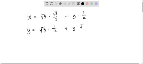 solved given the point x y in the x y plane find the coordinates