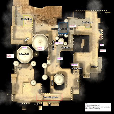 Cs Go Dust 2 Map Overview
