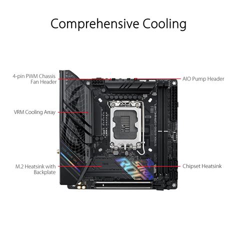 Asus Rog Strix B760 I Gaming Wifi Lga1700 Mini Itx Motherboard Intel