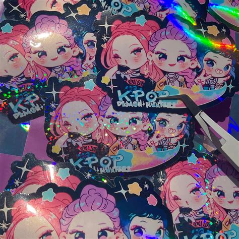 Kpop Demon Hunters Sticker Hw Stickers