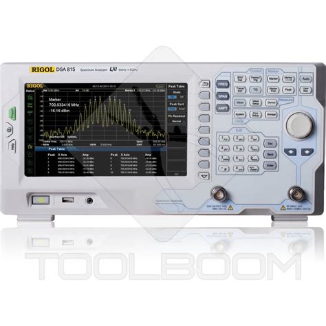 Spectrum Analyzer RIGOL DSA TG Spectrum Analyzers Measuring Equipment ToolBoom Online Store