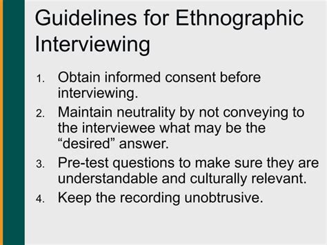 Data Gathering Methods Of Sociocultural Anthropology 4 Part 2 Ppt