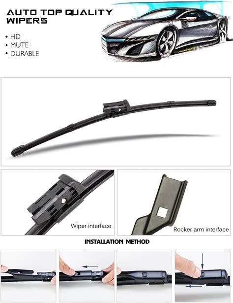 Limpiaparabrisas Automático Para Audi Q7 Mk1 Mk2 4m 2006 2007 2008 2009 2010 2011 2012 2013 2014