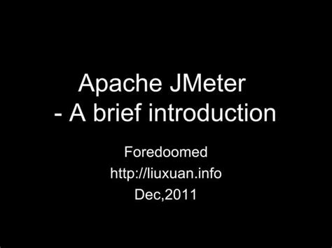 Apache Jmeter Pdf