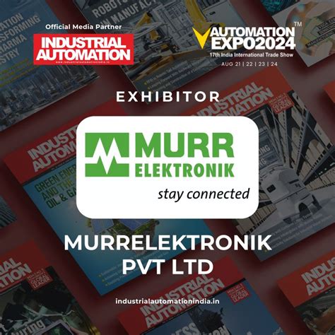 Industrial Automation Magazine On Linkedin 🔌 Meet Murrelektronik At