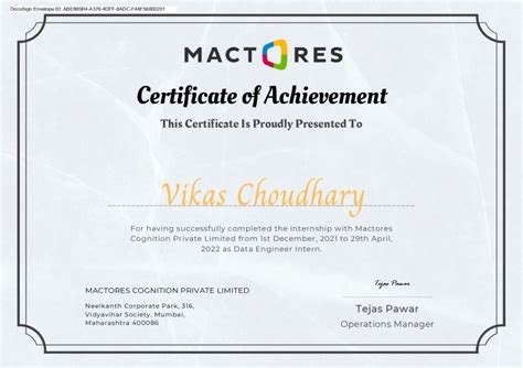vikas choudhary on linkedin thankyou internships bigdata aws