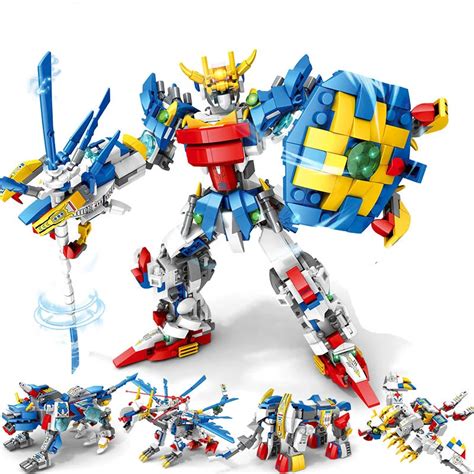 기계식 변형 빌딩 블록 창의적 조립 교육용 벽돌 어린이 선물 장난감 4 세트 Aliexpress