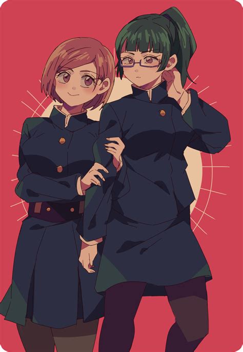 Nobamaki Nobara And Maki Jujutsu Kaisen Rwholesomeyuri