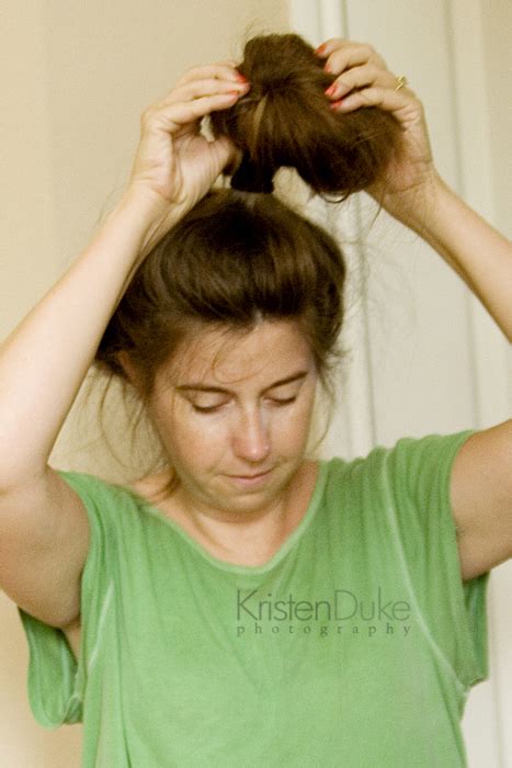 Sock Bun Curls No Heat Capturing Joy With Kristen Duke