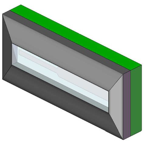 Diffuse Reflective Photoelectric Sensor Rectangular Infrared RITM Industry