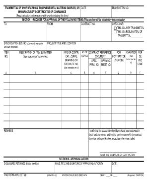 Fillable Submittal Fill Online Printable Fillable Blank PDFfiller