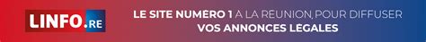 Annonces Légales Linfore
