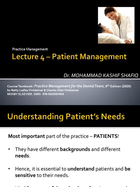 lecture 4 slides patient management pdf nonverbal communication