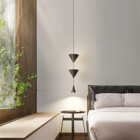 Tri Cone Pendant Light Sleek Modern Illumination Brightly Home