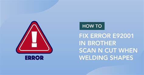 Fixing Error E92001 In Brother Scan And Cut Canvas Workspace Design Bundles