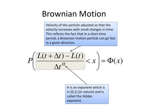 Introduction To Fractional Brownian Motion For Terrain Ppt Download