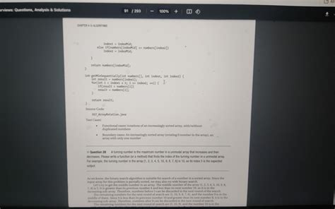 Solved Computer Science Question Analyats A