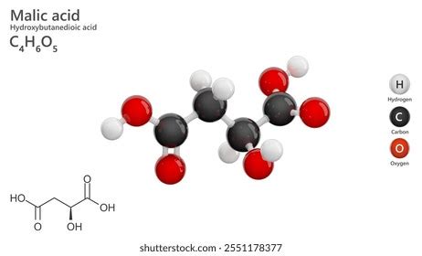 Malic Acid Structure And Uses