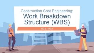 Work Breakdown Structure Of Construction Work PDF Business Business And Finance