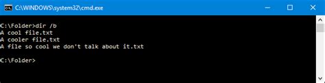 How To Use The Dir Command In Windows