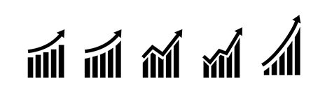 Line Graph Up Arrow Vector Images Over 16000