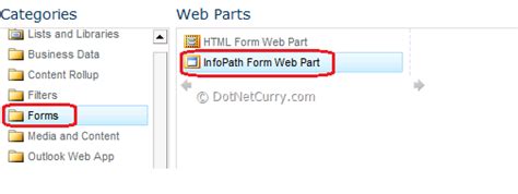 Sharepoint 2010 Connect Infopath Form Web Part With Excel Web Part Dotnetcurry