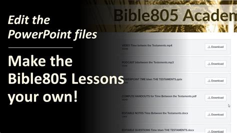 Make The Lessons Your Own How To Edit The Powerpoints Remove My Name