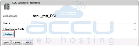 How To Backup Mysql Database From Websitepanel Websitepanel How Tos