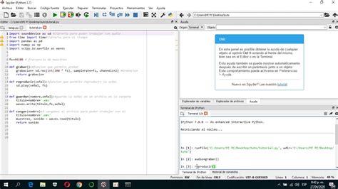 Tutorial Manejo De Pyaudio Youtube