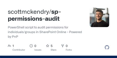 Github Scottmckendrysp Permissions Audit Powershell Script To Audit