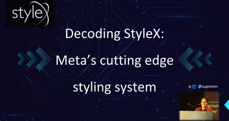 Supriya M On Linkedin Decoding Stylex Metas Cutting Edge Styling System