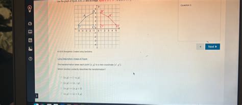 Solved Use The Graph Of Figure ABCD And Its Image Figure Question Next StrongMind