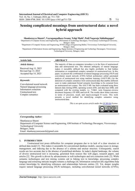 sensing complicated meanings from unstructured data a novel hybrid