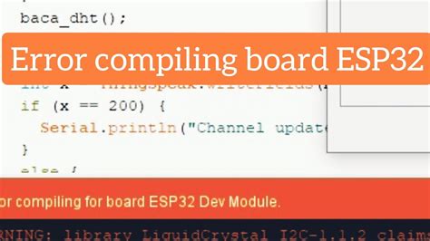Esp32 Dev Module Disabled