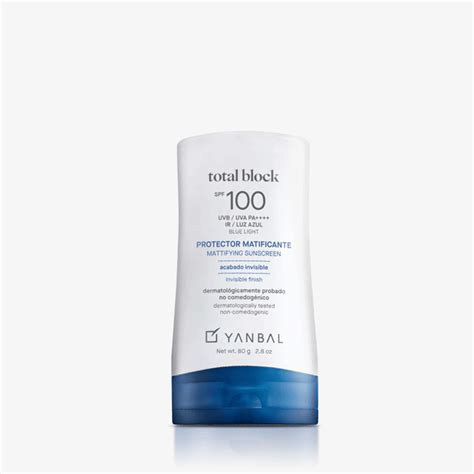 Total Block Protector Solar Matificante Spf 100 Damaspe