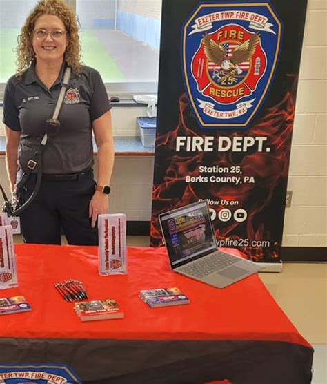 Member Spotlight Gerri Lea Witzel Exeter Township Fire Department