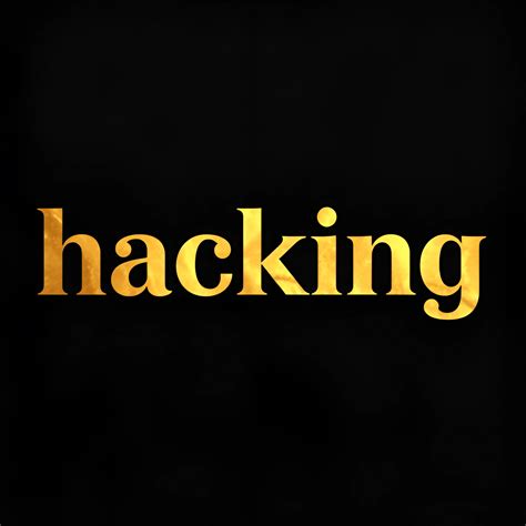 Golden Hacking Text Effect Free Download Ai Scribbles