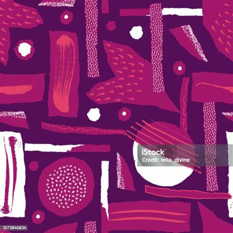 벡터 완벽 한 패턴입니다 찢어진된 종이 장식 페인트 및 잉크 반점 러프와 다른 모양 늑 골 그리고 가장자리 톱니 그런 지 짜임새입니다 얼룩과 스크랩의 아플 리 케입니다 포장