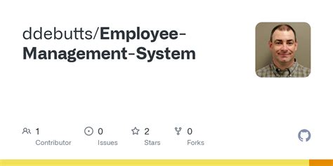 Github Ddebutts Employee Management System