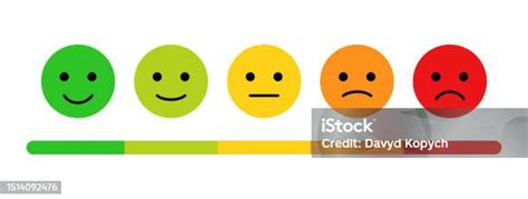 스마일 등급 척도 스마일 레벨 설문 조사 피드백 등급 수준 벡터 10 Eps 행복에 대한 스톡 벡터 아트 및 기타 이미지 행복 슬픔 긍정적인 감정 표현 Istock