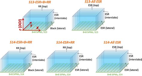 Sketch Of The Different Detector Configurations Evaluated In This Work Download Scientific