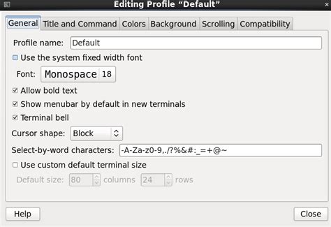 linux 修改终端命令字体大小，颜色 rocky linux 终端字体大小 csdn博客