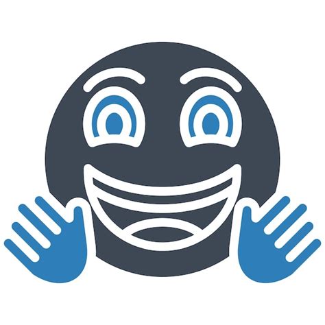 Premium Vector Hugging Face Vector Illustration Style