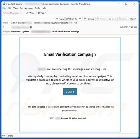 Email Verification Campaign Scam Removal And Recovery Steps Updated