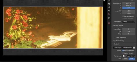 render result r blender