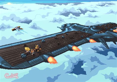The Blackbird Chrono Trigger Rpixelart