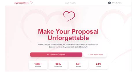Ai Proposal Generator Create Perfect Marriage And Valentines Proposals Myproposal Love