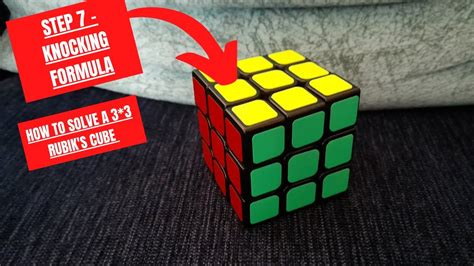 How To Solve A Rubix S Cube Step Knocking Formula YouTube