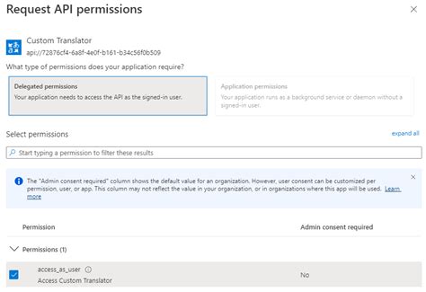 a procedure to add custom translator access rights is required at the