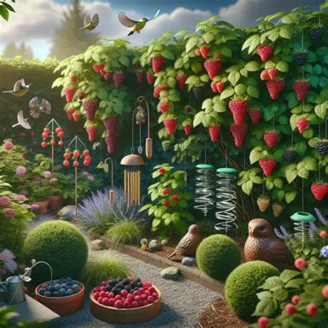 Deterring Pests From Raspberry And Blackberry Bushes Flowers And Plants